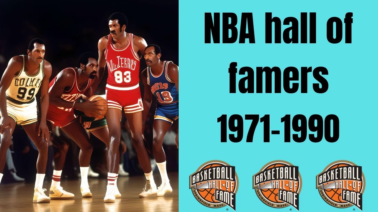 NBA hall of famers 1971 1990 - YouTube