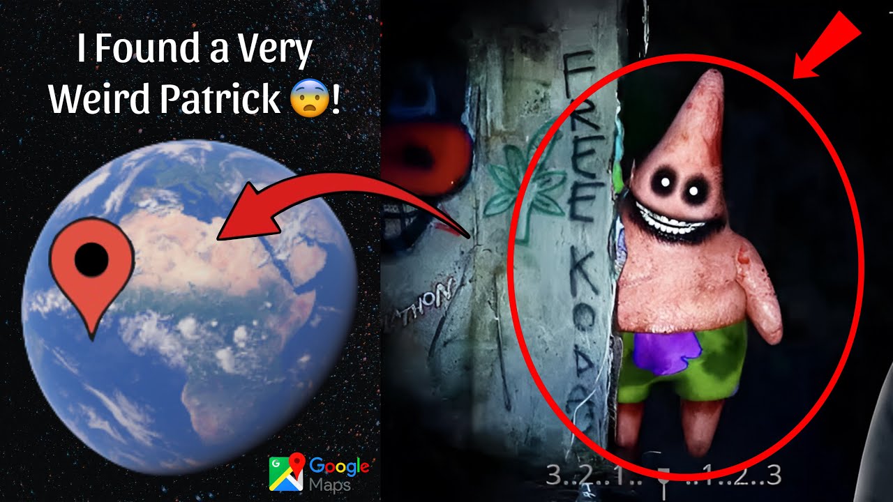 I Found a Very Weird Patrick Sculpture Caught On Google Earth and ...