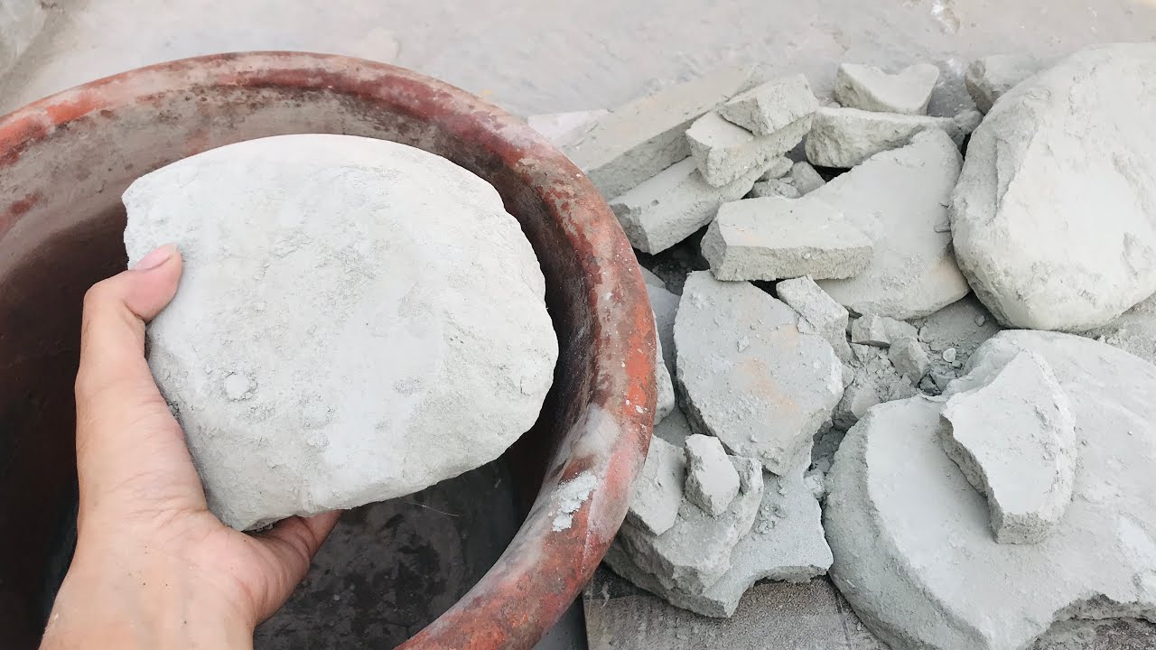 Gachi dirt dry floor/clay pot dry water crumbling super relaxing video ...