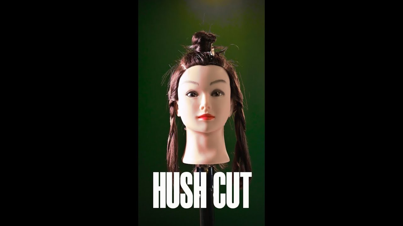 Mid-length layer , HUSH CUT (Slicing technique) - YouTube