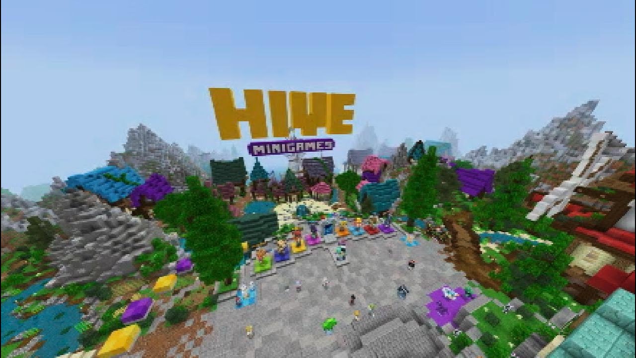 Crazy dropper game on The Hive | Minecraft The Hive Server | Gravity ...