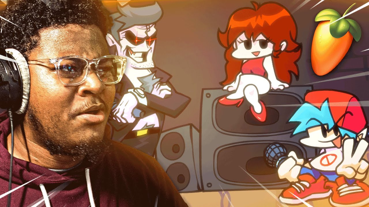 Music Producer Tries Friday Night Funkin'! (And then remixes it) - YouTube