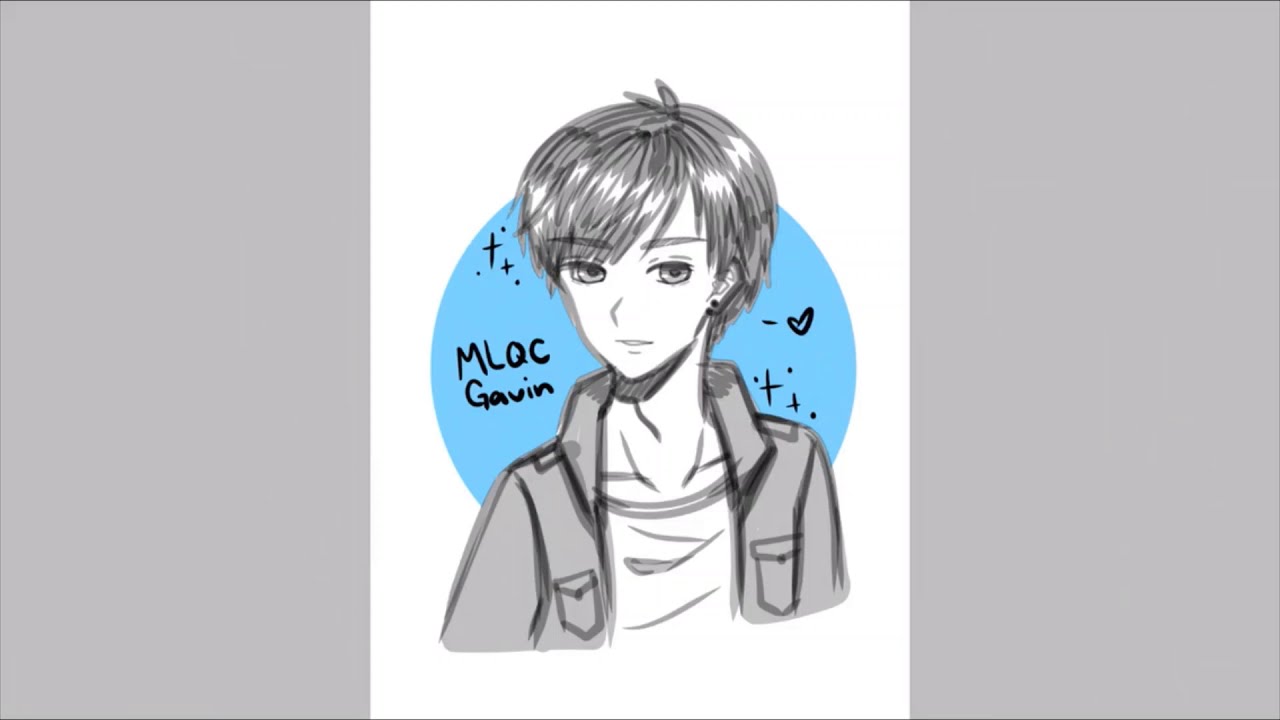 MLQC - All MLQC guys portrait illustrations speedpaint - YouTube