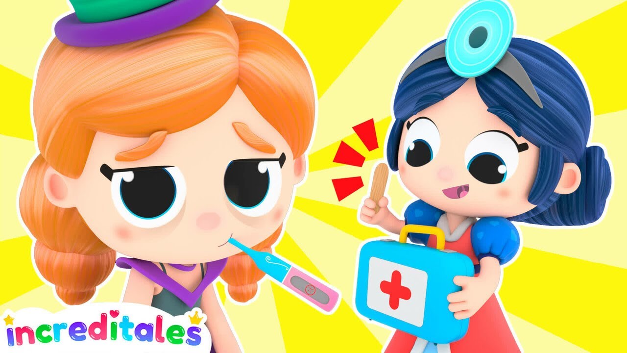 Oh no! ALICE IN WONDERLAND got SICK! DOCTOR SNOW WHITE takes care of ...