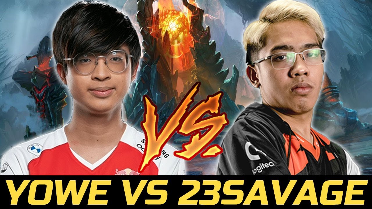 YOWE SAFELANE VS 23SAVAGE - PHANTOM ASSASSIN VS FACELESS VOID DOTA 2 ...