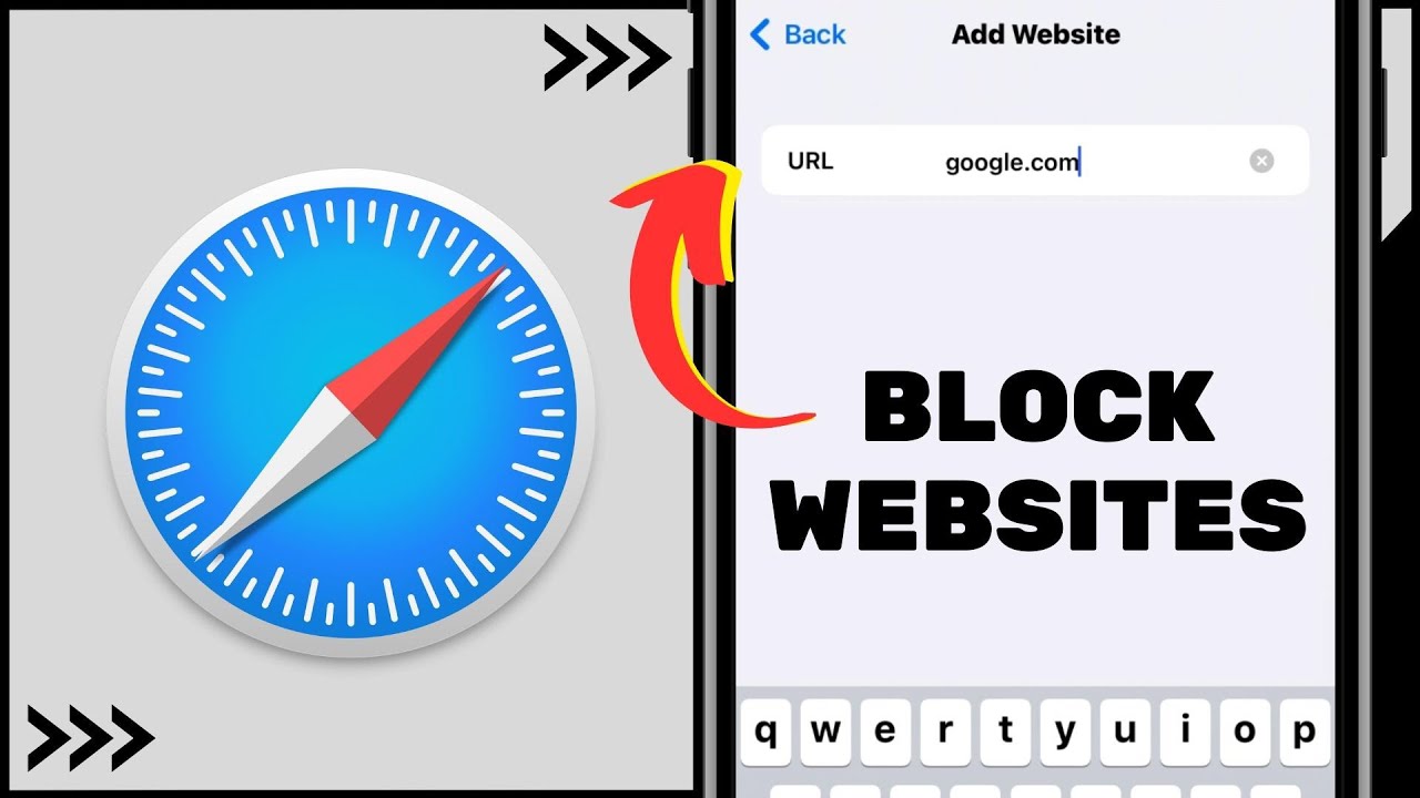 How to Block Websites on iPhone - YouTube