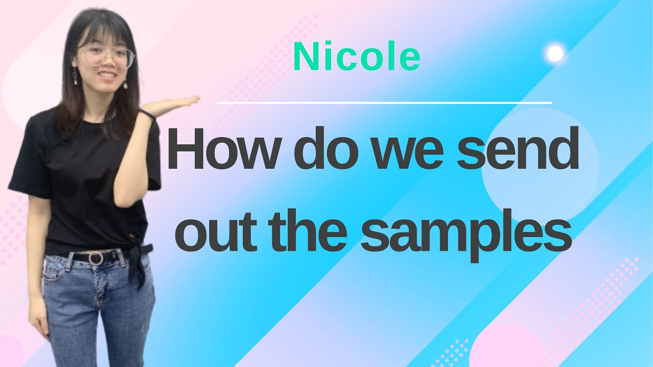 How do we send out the sample 寄样品的流程 - YouTube