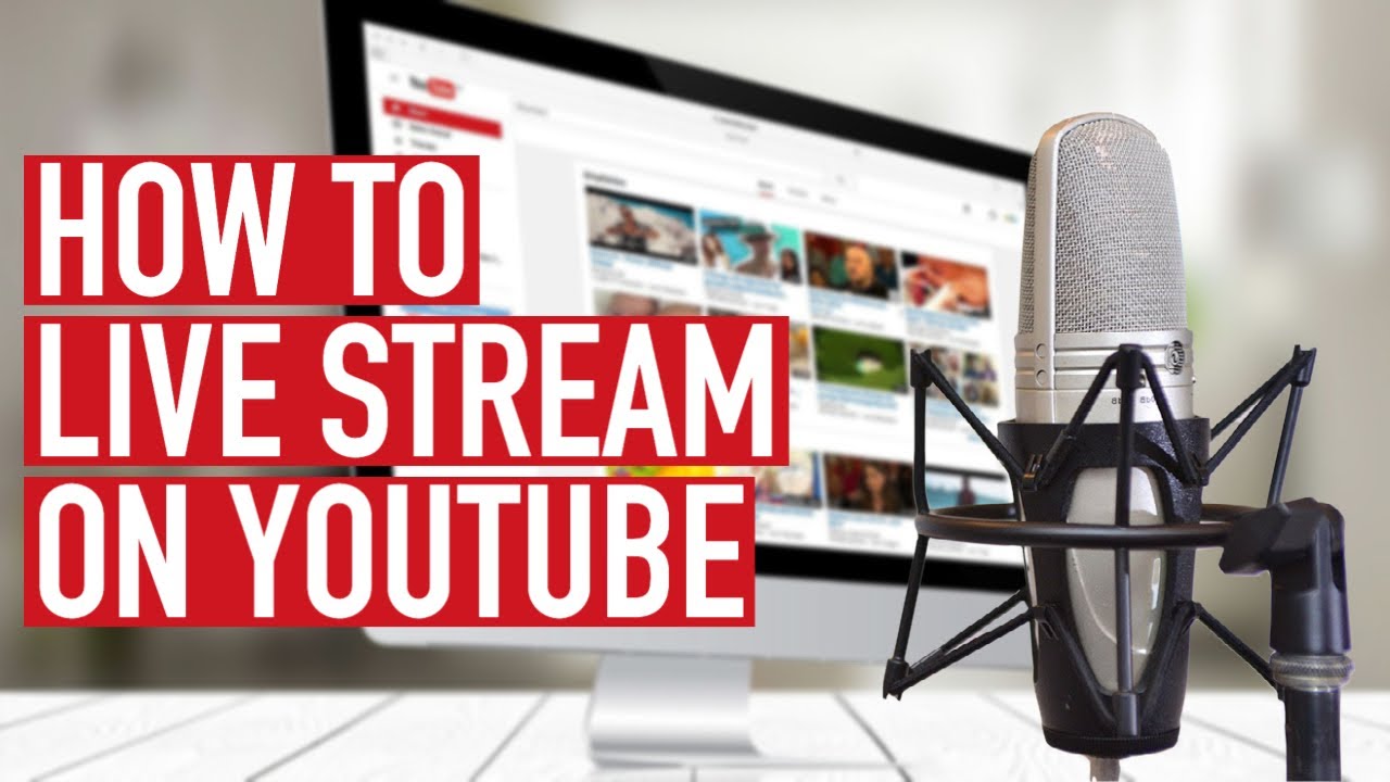 How to Live Stream on YouTube - NEW CREATOR STUDIO - YouTube