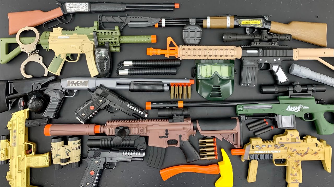 Special Force Toy Guns ! Police and Military Toy Weapons and Equipments ...