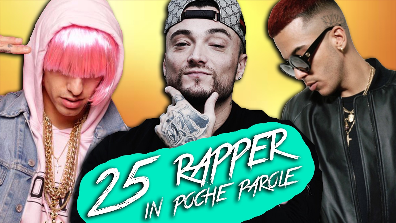 25 RAPPER IN POCHE PAROLE - YouTube