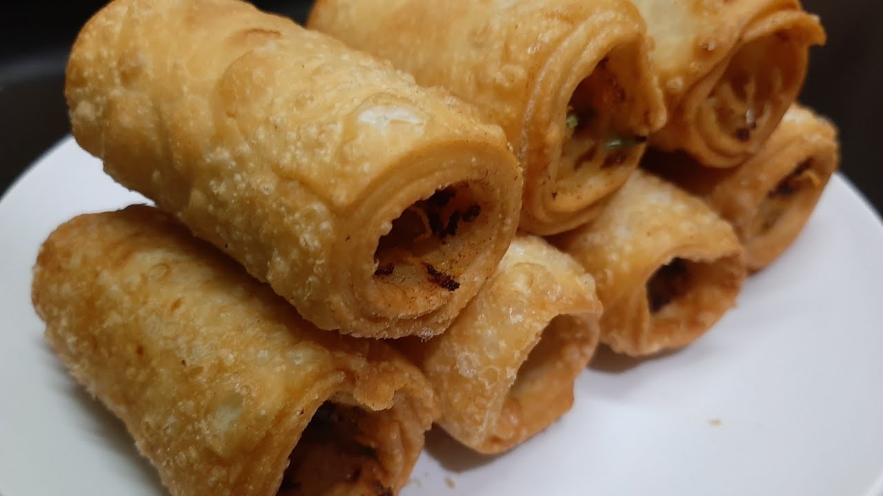 Samosa Roll | Snack recipe | How to make samosa roll | - YouTube