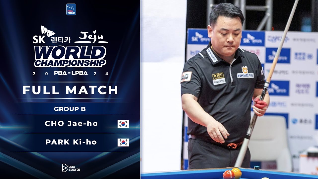 FULL MATCH: CHO Jae-ho - PARK Ki-ho | PBA Vòng Bảng - Bảng B | World ...
