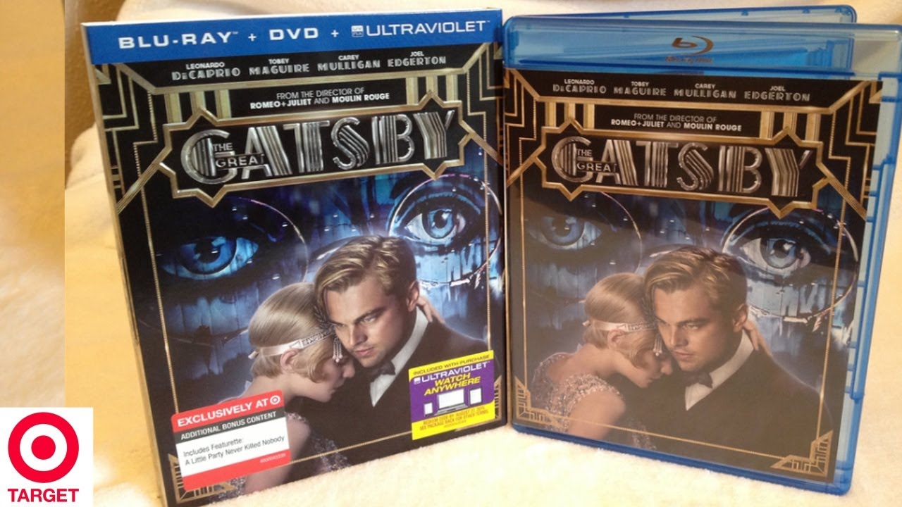 The Great Gatsby Target Exclusive Blu-ray/DVD Unboxing - (2013 ...