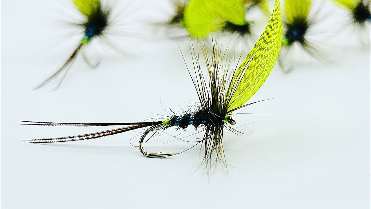 Tying a Olive Roll Over May Fly with Scott Jackson 2024 - YouTube