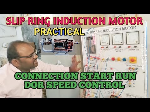 THREE PHASE SLIP RING INDUCTION MOTOR - YouTube