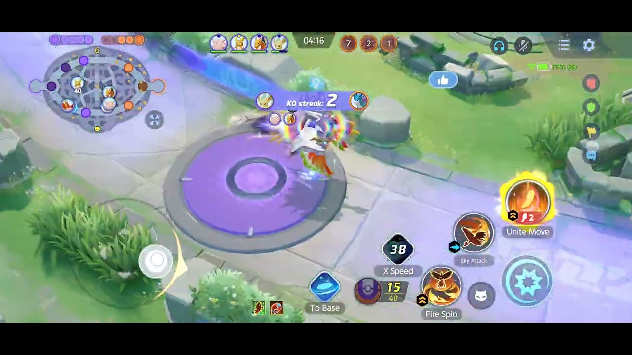 Typical Ho-Oh Supporting (Pokémon UNITE) - YouTube