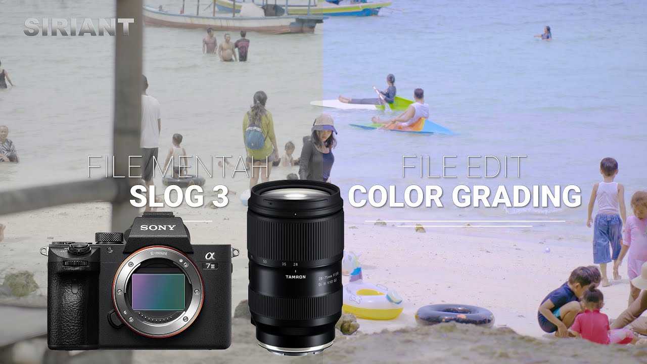 Sony a7III SLOG 3 4K Video Test | Pantai Mutun Lampung Indonesia - YouTube