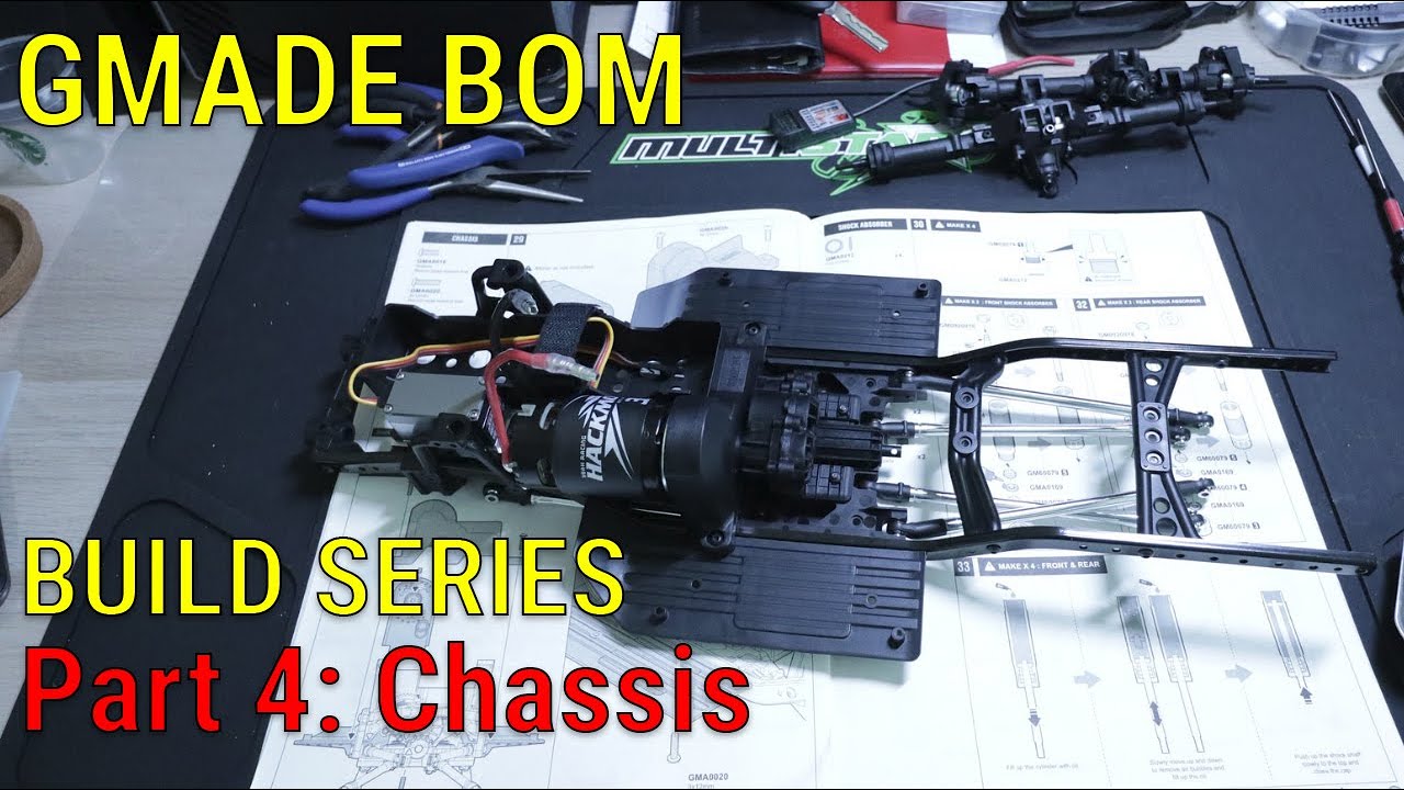 GMADE GS02 BOM Build Series - Part 4 - Chassis - YouTube