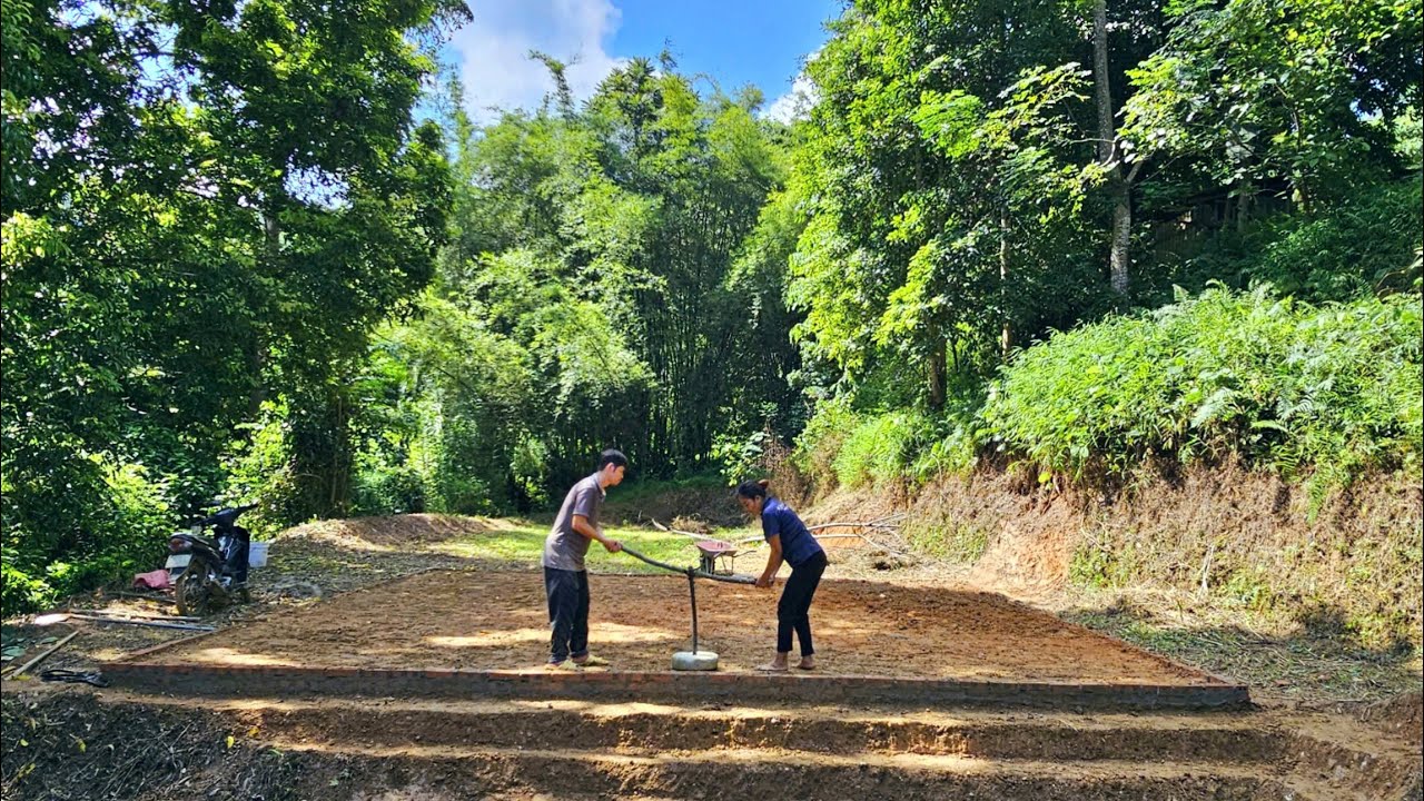 Resettlement project progress update: Filling land, compacting the ...
