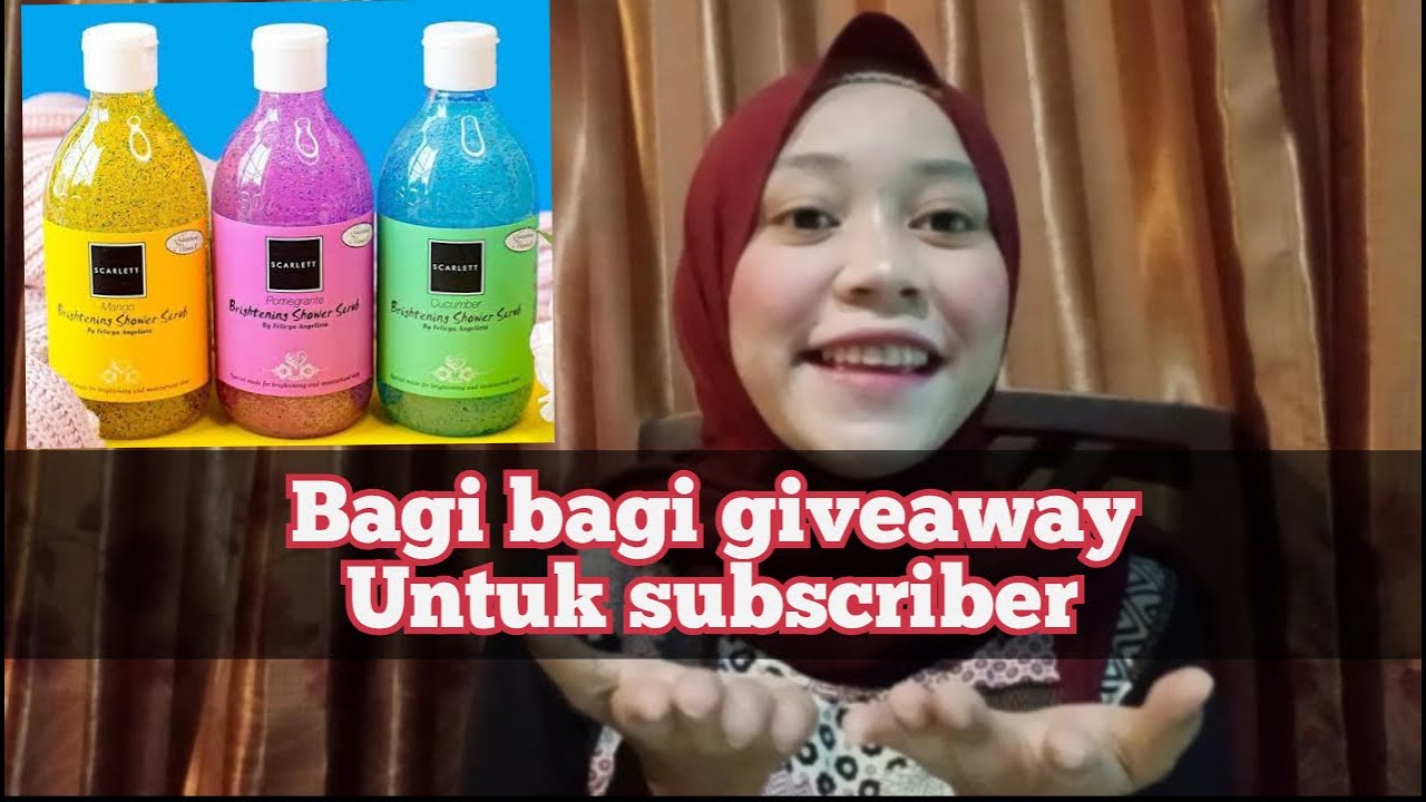 BAGI BAGI GIVEAWAY UNTUK SUBSCRIBER - YouTube