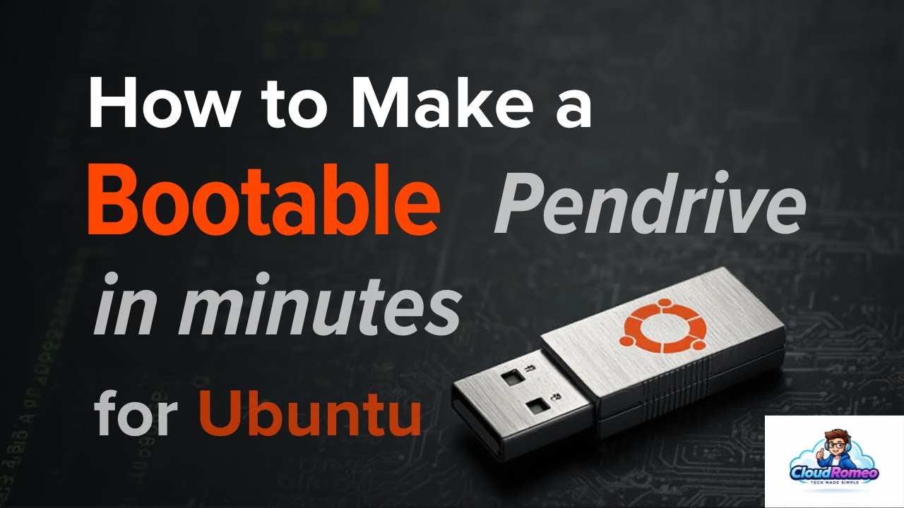 How to Make a Bootable USB for Ubuntu (Step-by-Step Guide) | Install ...