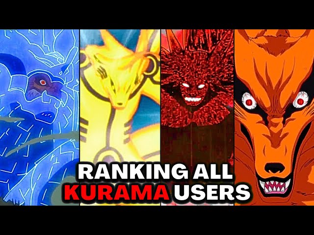 Kurama The Nine Tailed Fox Kurama Nine Tailed Beast Art GIF Kurama ...
