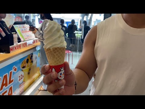 Ice Cream Mixue Ice Tea Mixue Enak Bali - YouTube
