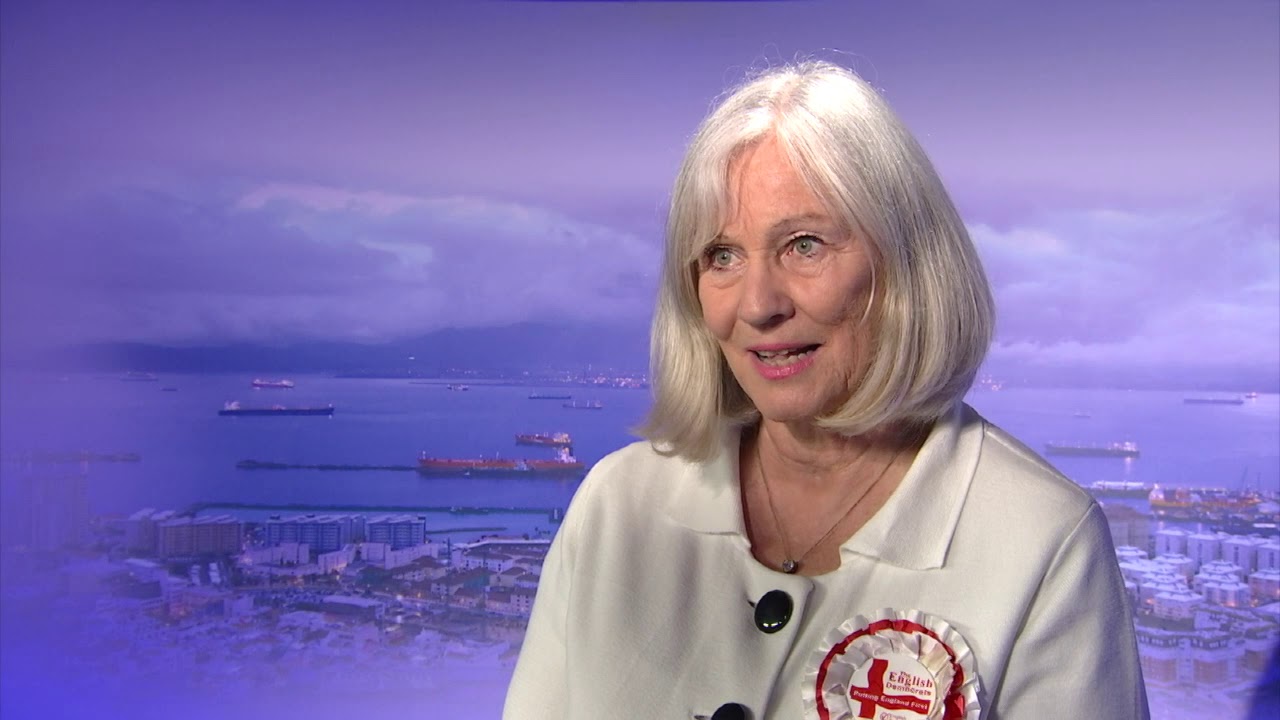 15.05.2019 English Democrats MEP candidate Jenny Knight visits the Rock ...