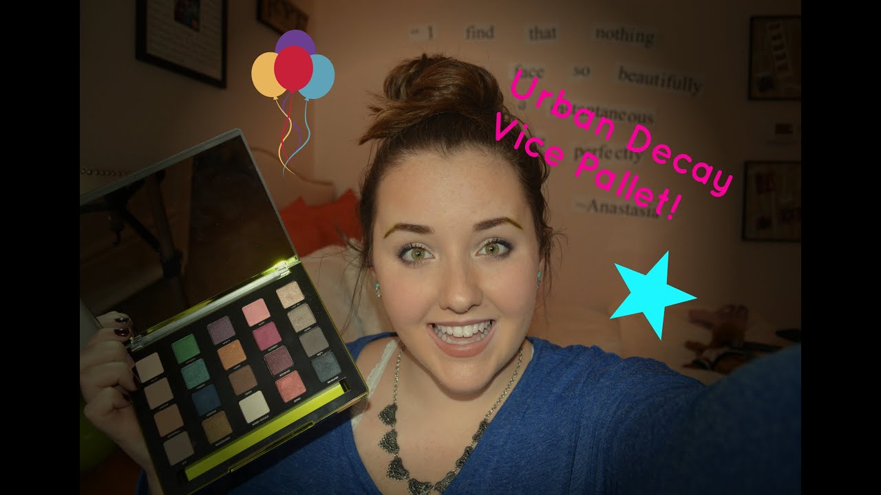 Urban Decay Vice Pallet Review - YouTube