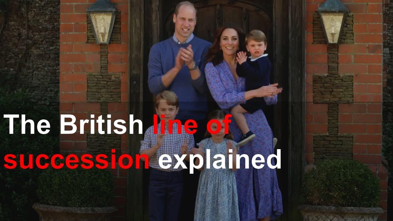 The British line of succession explained - YouTube