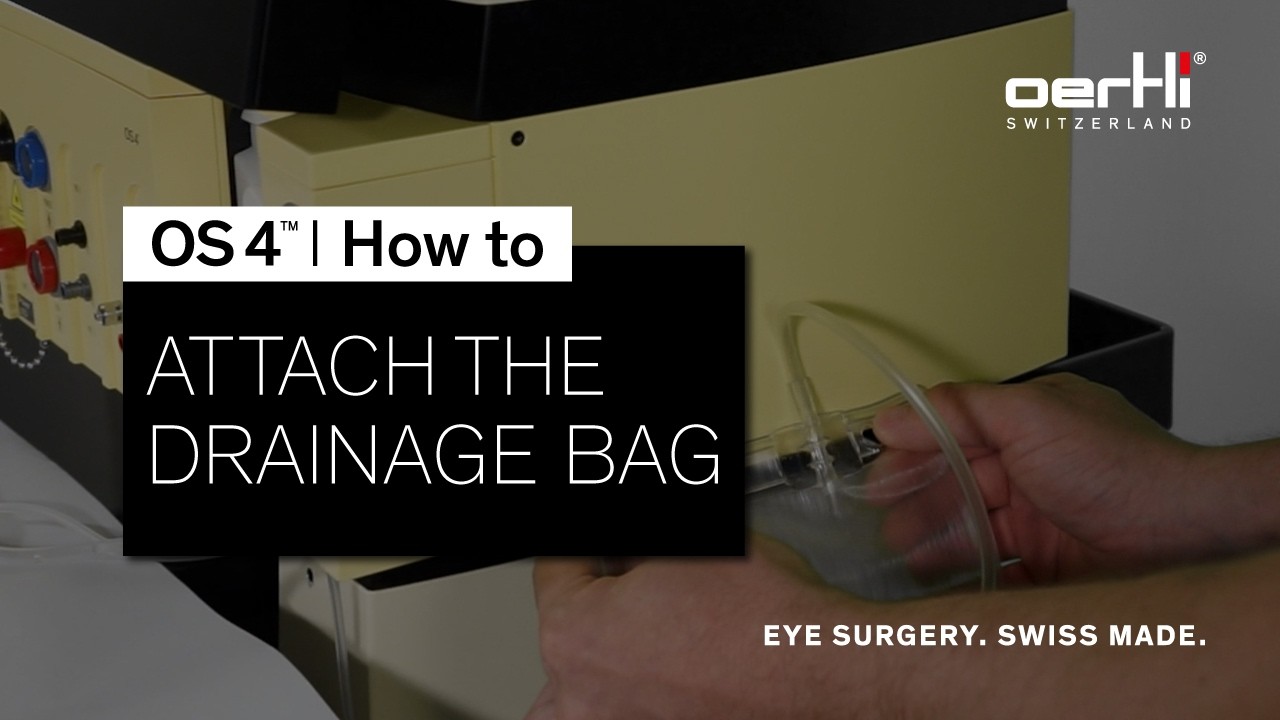 How to attach the drainage bag | OS 4 | #009 - YouTube