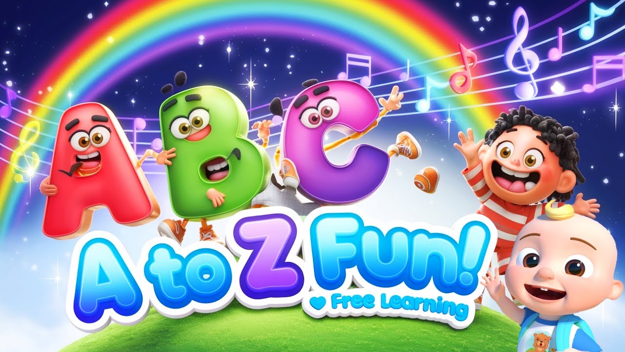 ABC Letter Friends Song | Learn Phonics with Fun Dance Activities for ...