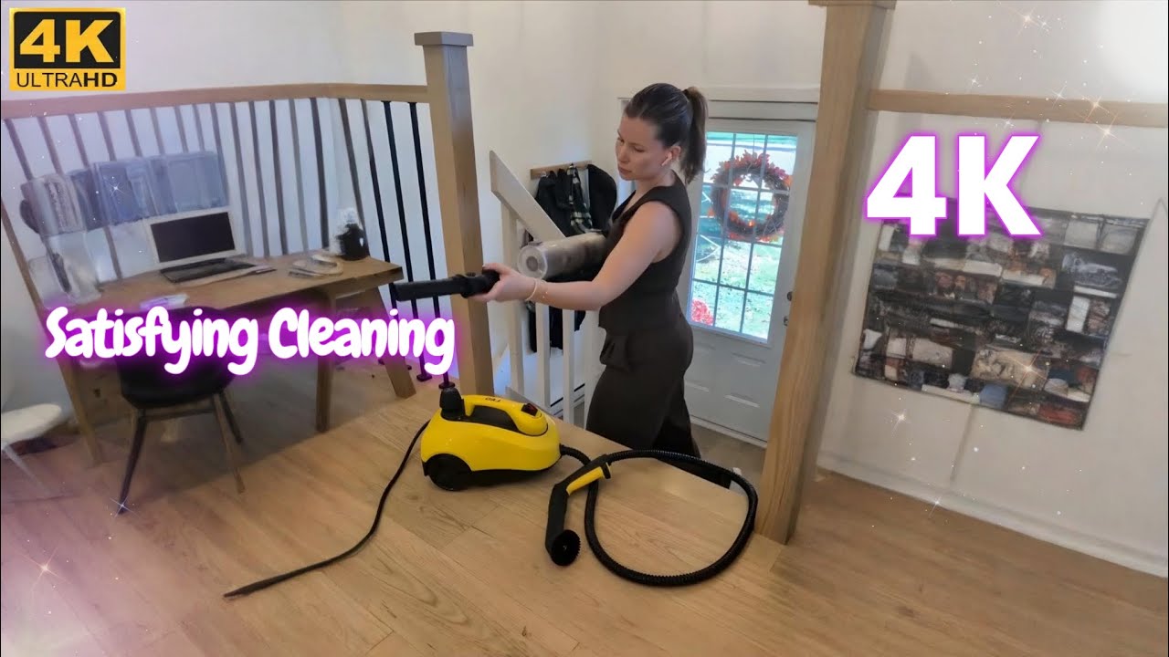 4K Cleaning Routine | Deep Room Stayer Cleaning & Fresh Setup | Home ...