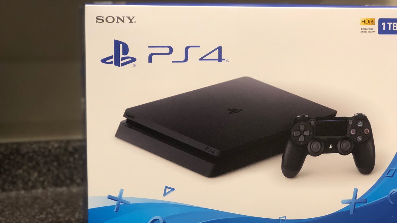 PS4 Slim Unboxing - YouTube