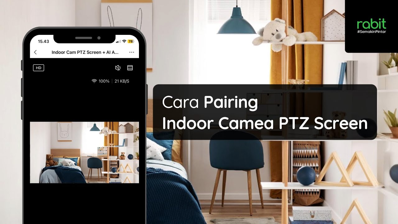 Tutorial Cara Pairing Indoor Camera PTZ Screen - YouTube