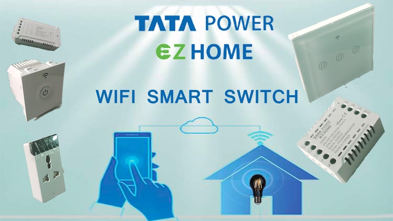 TATA POWER EZ HOME WIFI SMART SWITCH AND AUTOMATION SWITCHES in தமிழில் ...