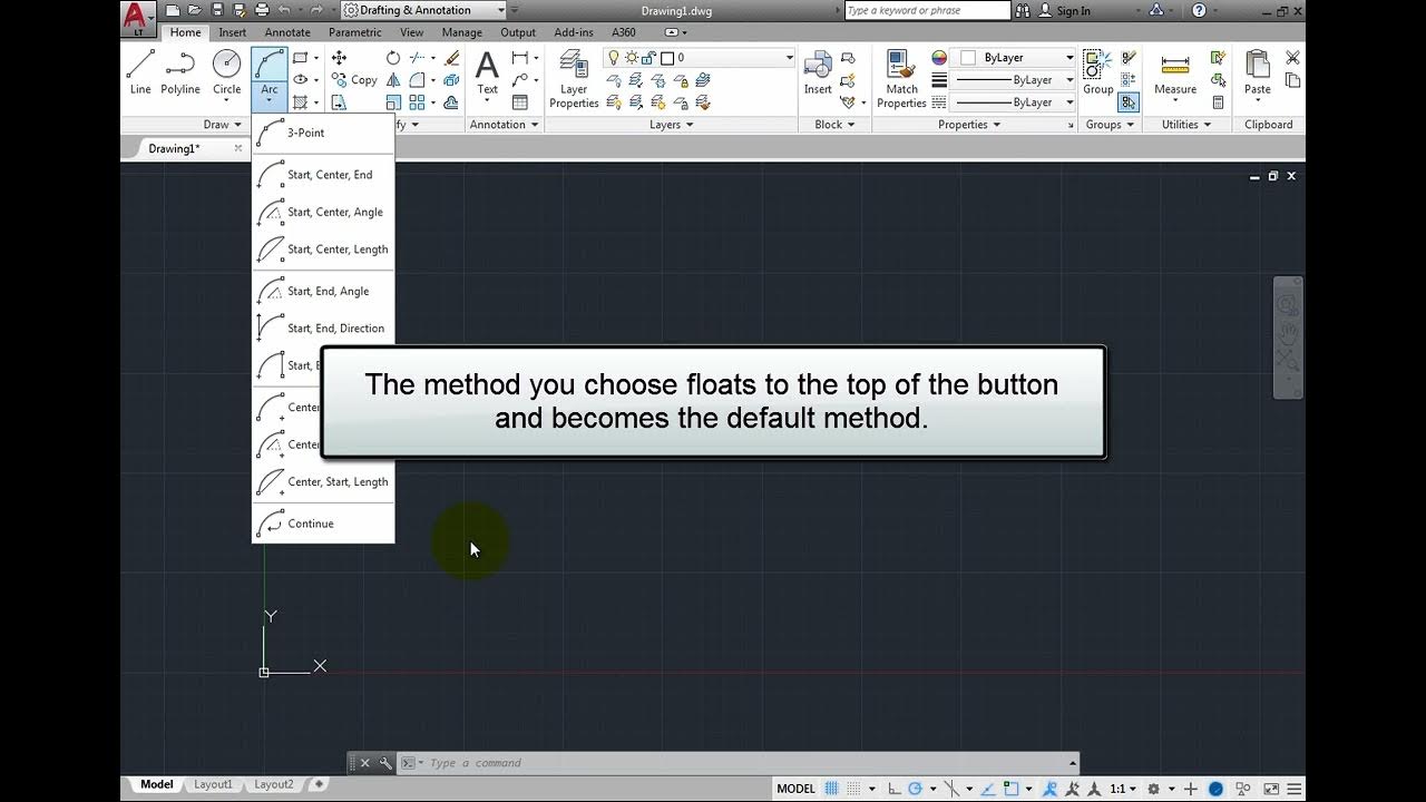Drawing Arcs - YouTube