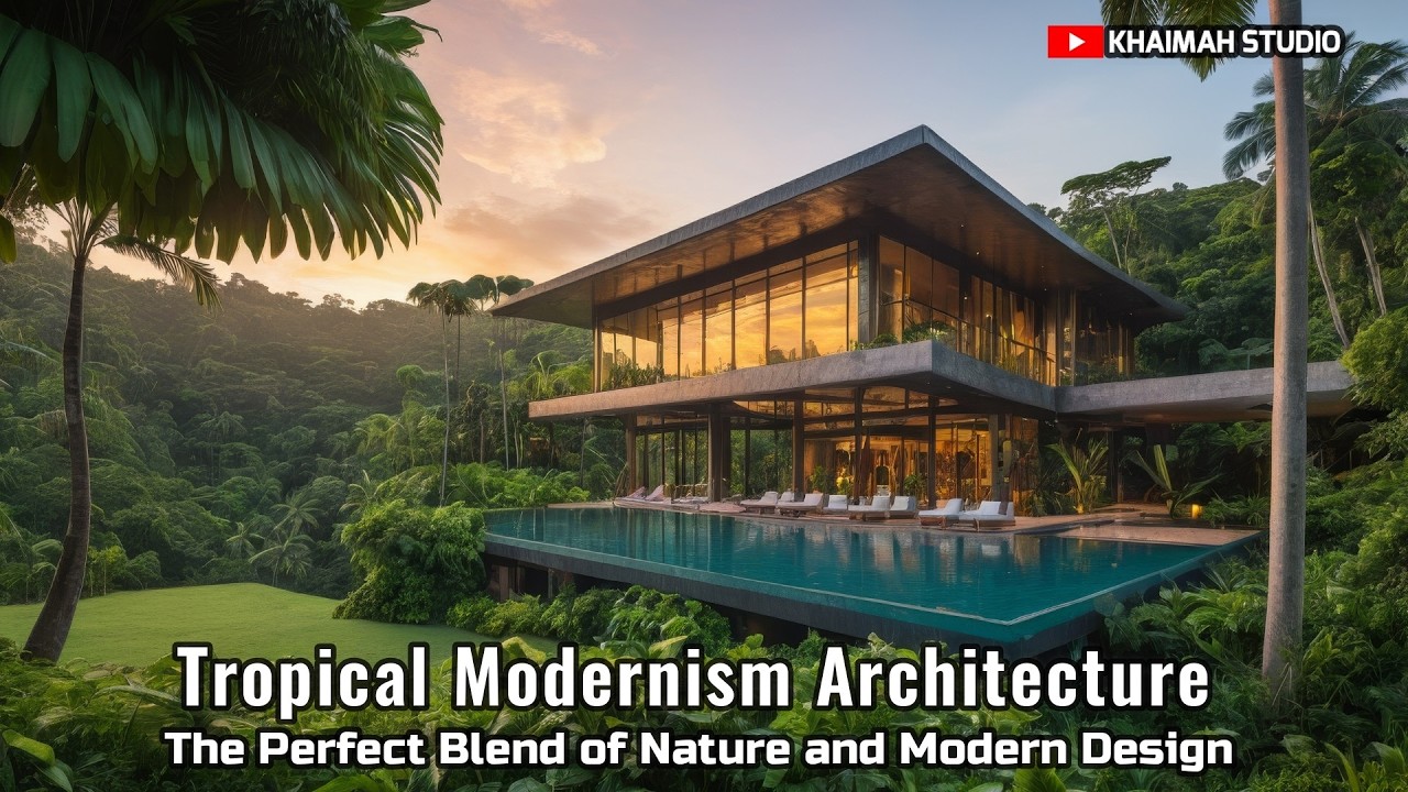 Tropical Modernism Architecture: The Perfect Blend of Nature and Modern ...