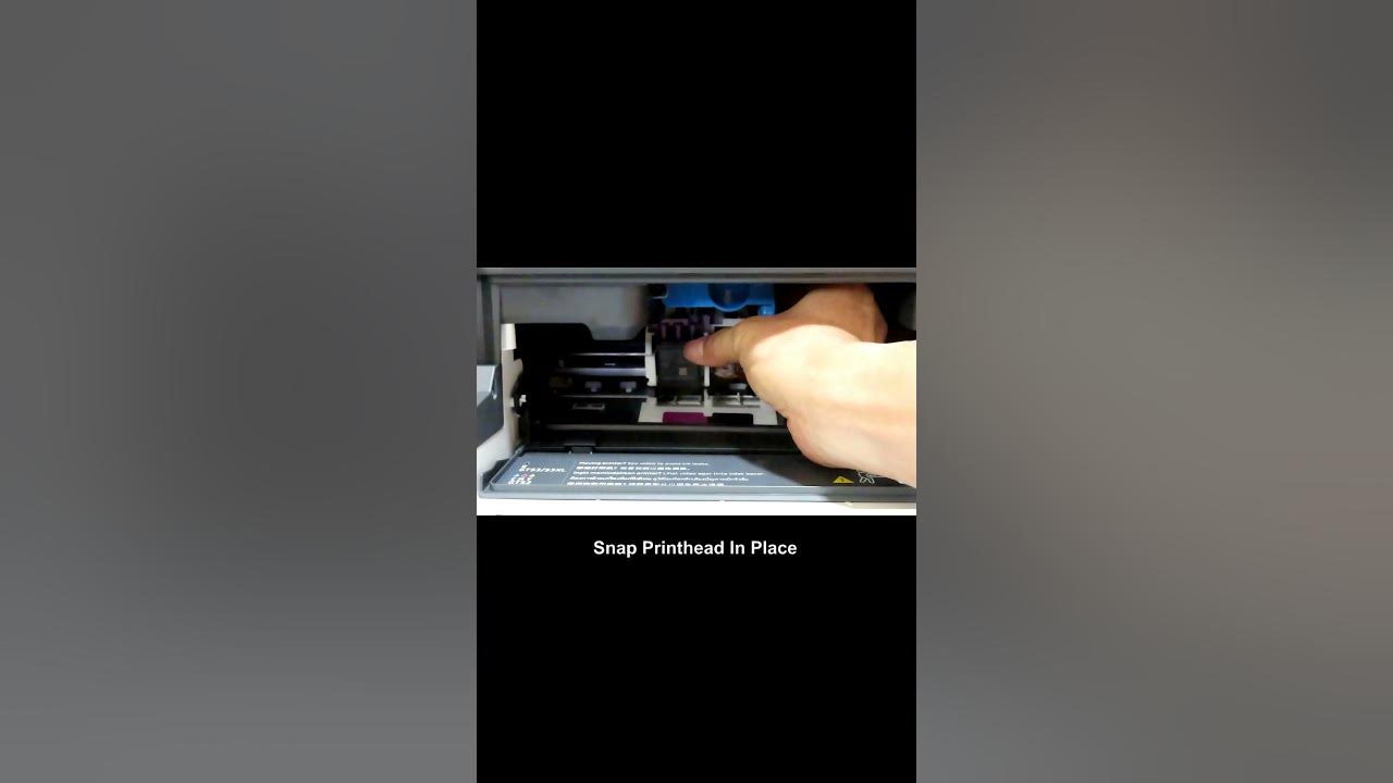 HP Smart Tank 580 | 585 : Install Printheads - YouTube