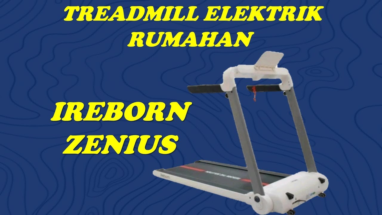 Treadmill Elektrik Rumahan "IREBORN ZENIUS" Smart Electric Treadmill ...