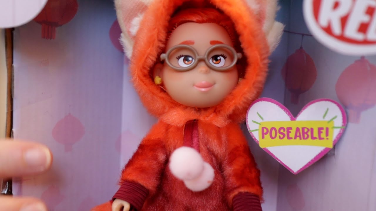 NEW PIXAR TURNING RED Meilin Lee Doll Unboxing & Review Toy Review ...