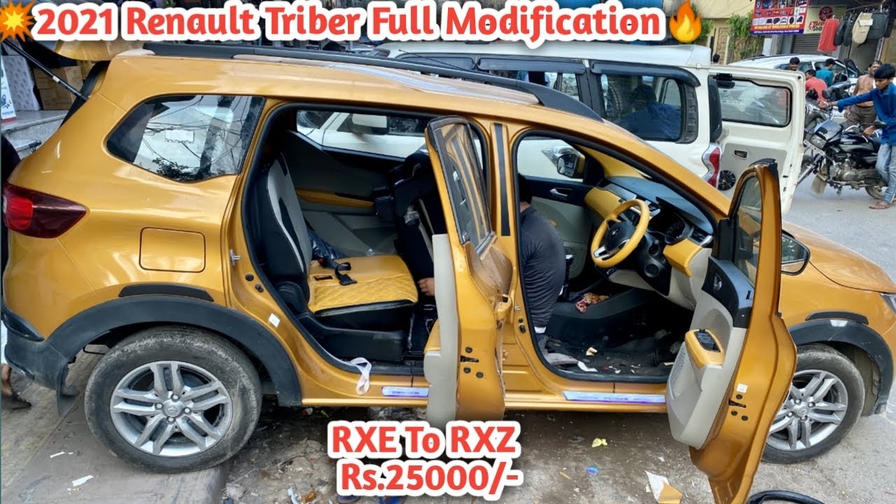 💥2021 Renault Triber RXE Full Modification🔥Triber modified🔥Seat covers🔥 ...