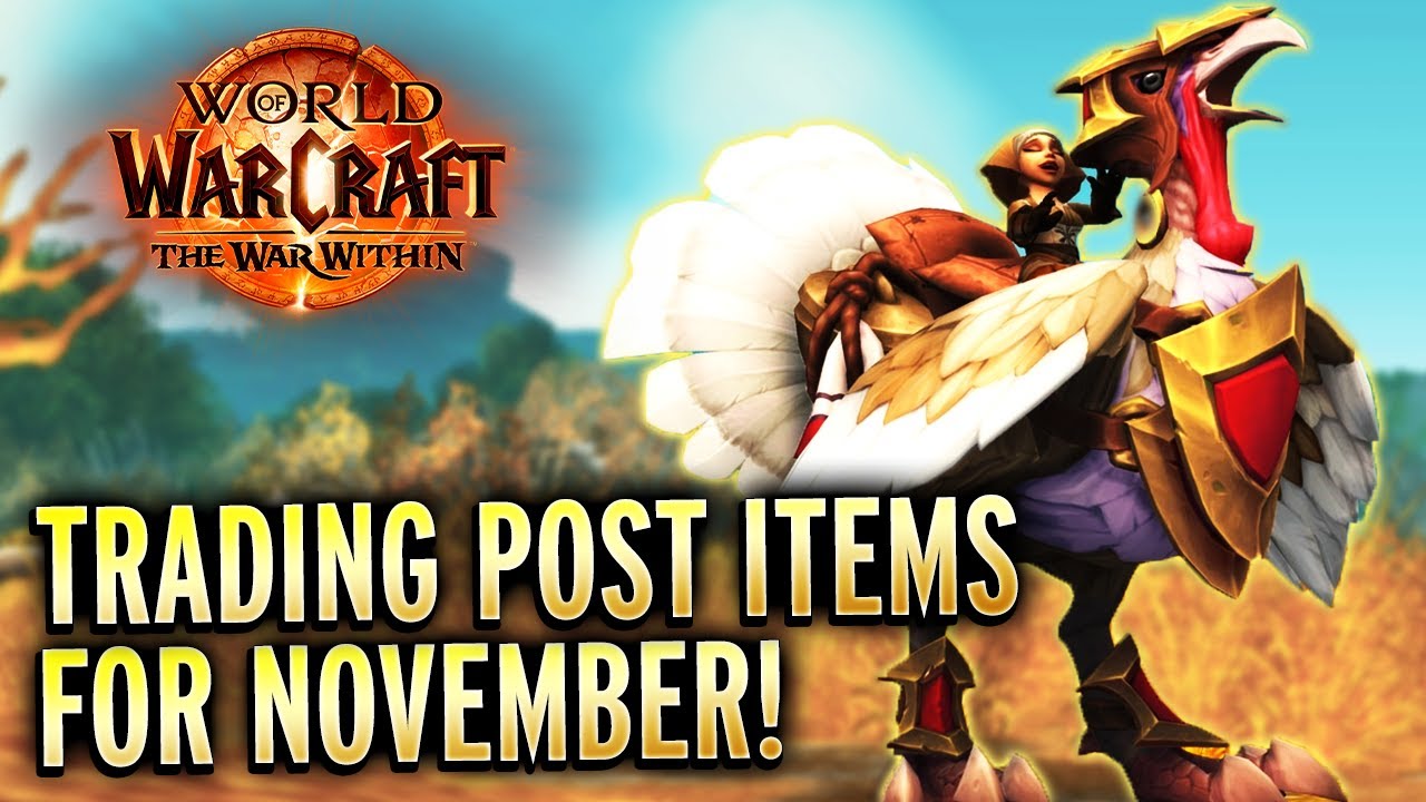FULL PREVIEW - November Trading Post! - World of Warcraft - YouTube