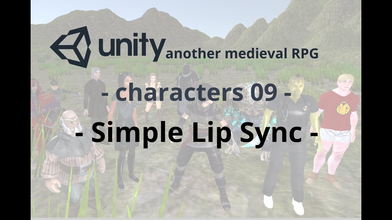 Unity 5 Tutorial: Characters 09 - Simple Lip Sync - YouTube