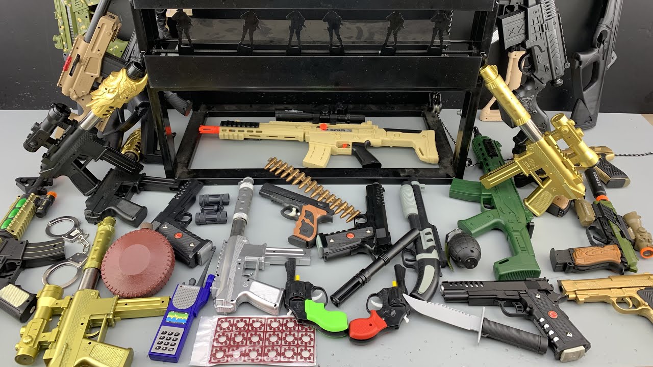 Realistic Toy Guns, Experiment of Shooting Accuracy on Specified Target ...