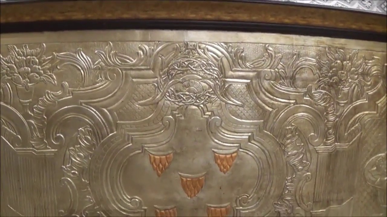 Policromado. Restauración de la madera - YouTube