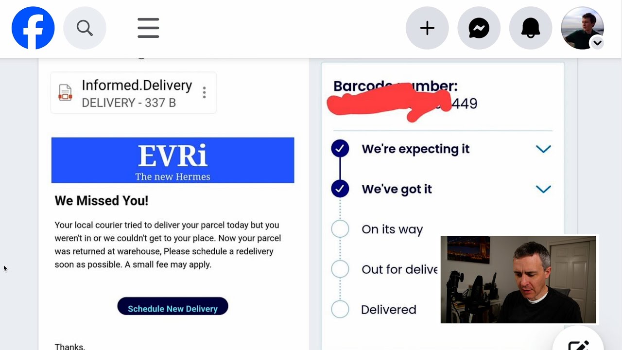 Evri SCAM EMAIL for Package Delivery EXPOSED - YouTube