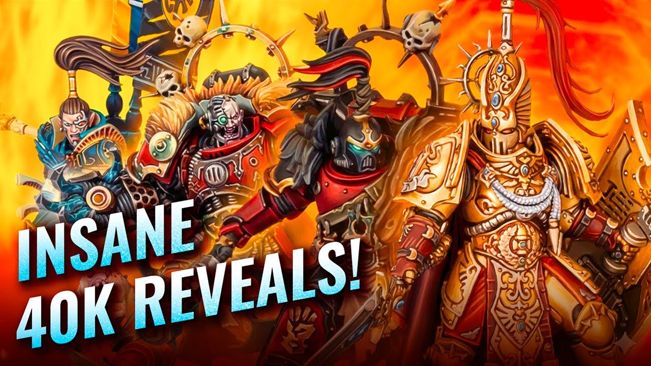 NEW Warhammer 40K Models Just Dropped | Complete First Look! - YouTube