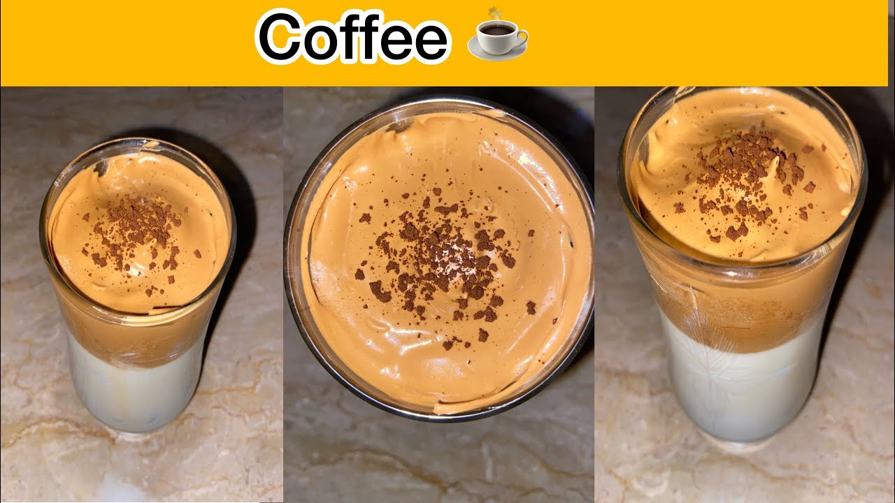 Coffee Recipe With Beater in 5 Minutes ||Frothy Creamy Coffee Homemade ...