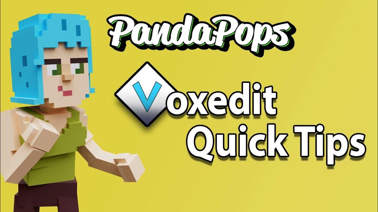 VoxEdit Tips - Shortcuts Using Arrow Keys to move Models - YouTube